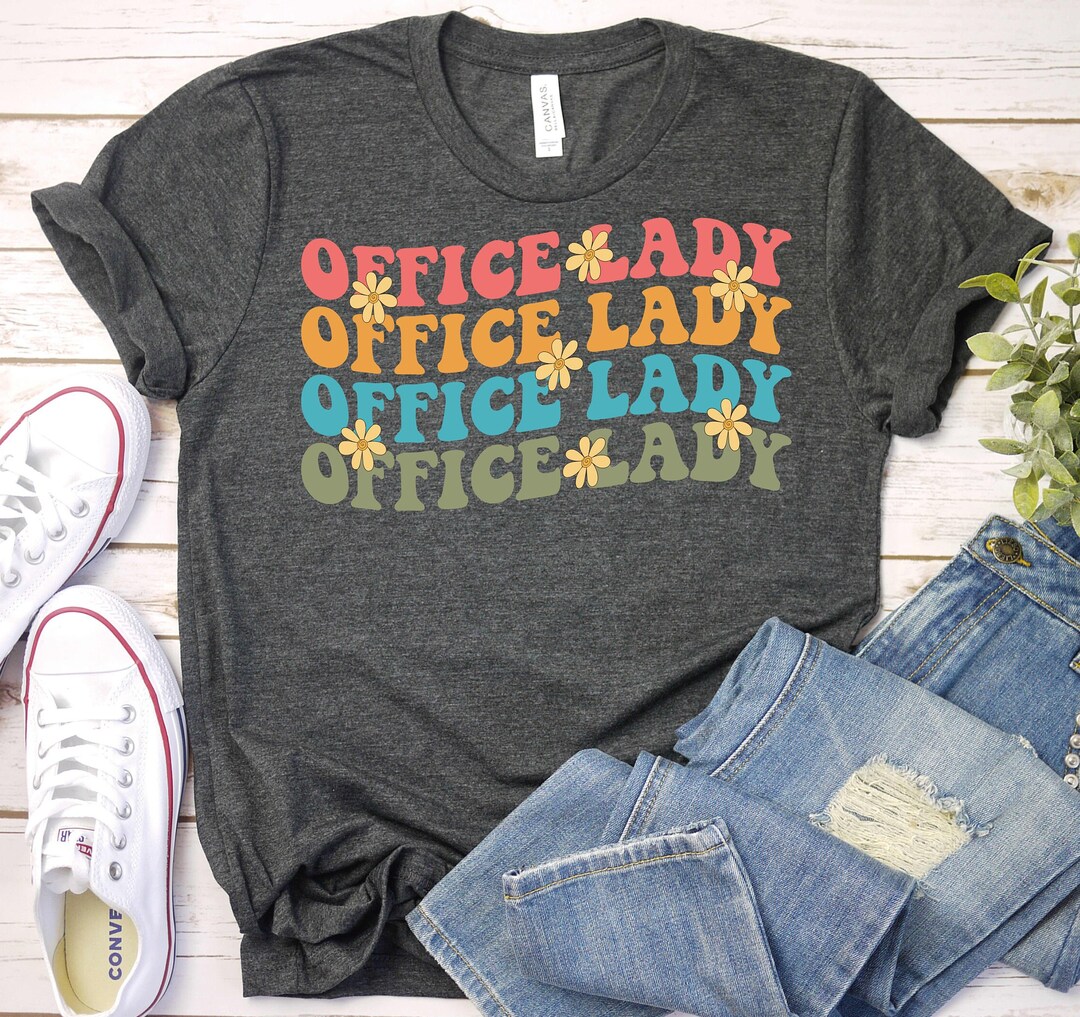 Office Lady Shirt,front Office Squad Shirt,retro Front Office Ladies ...
