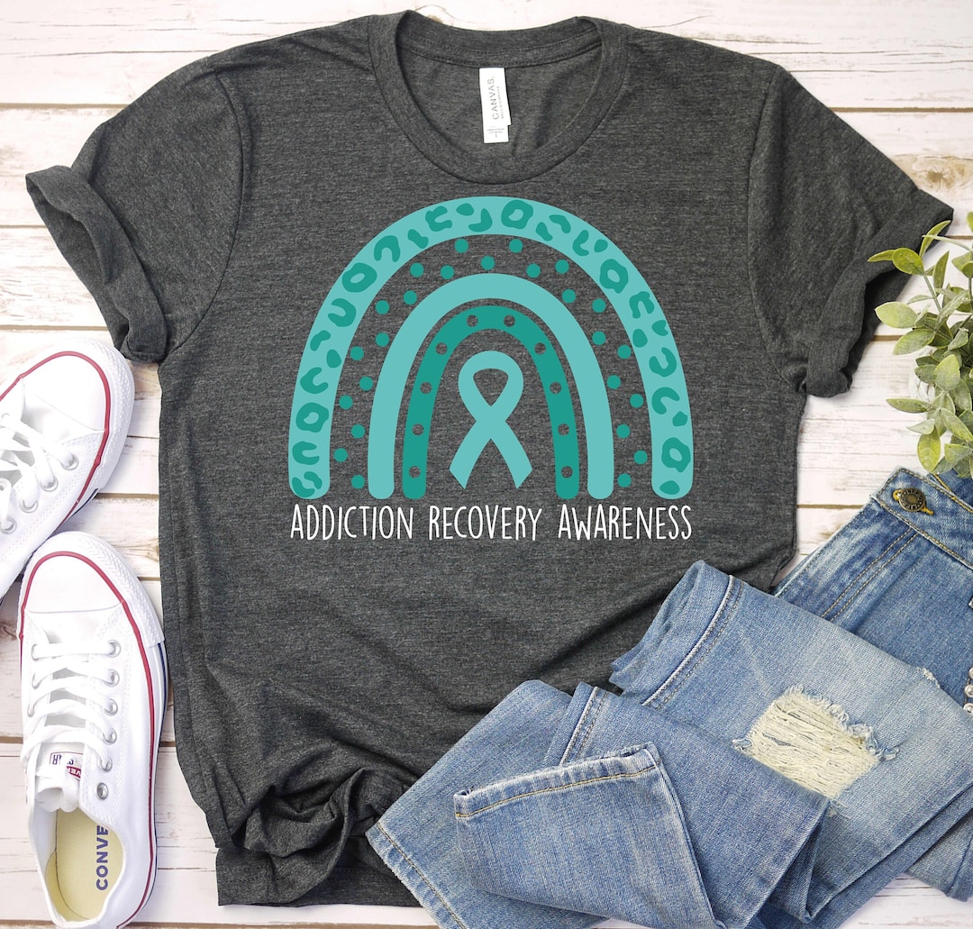 Addiction Recovery Awareness Shirt, Addiction Recovery Shirt,addiction ...