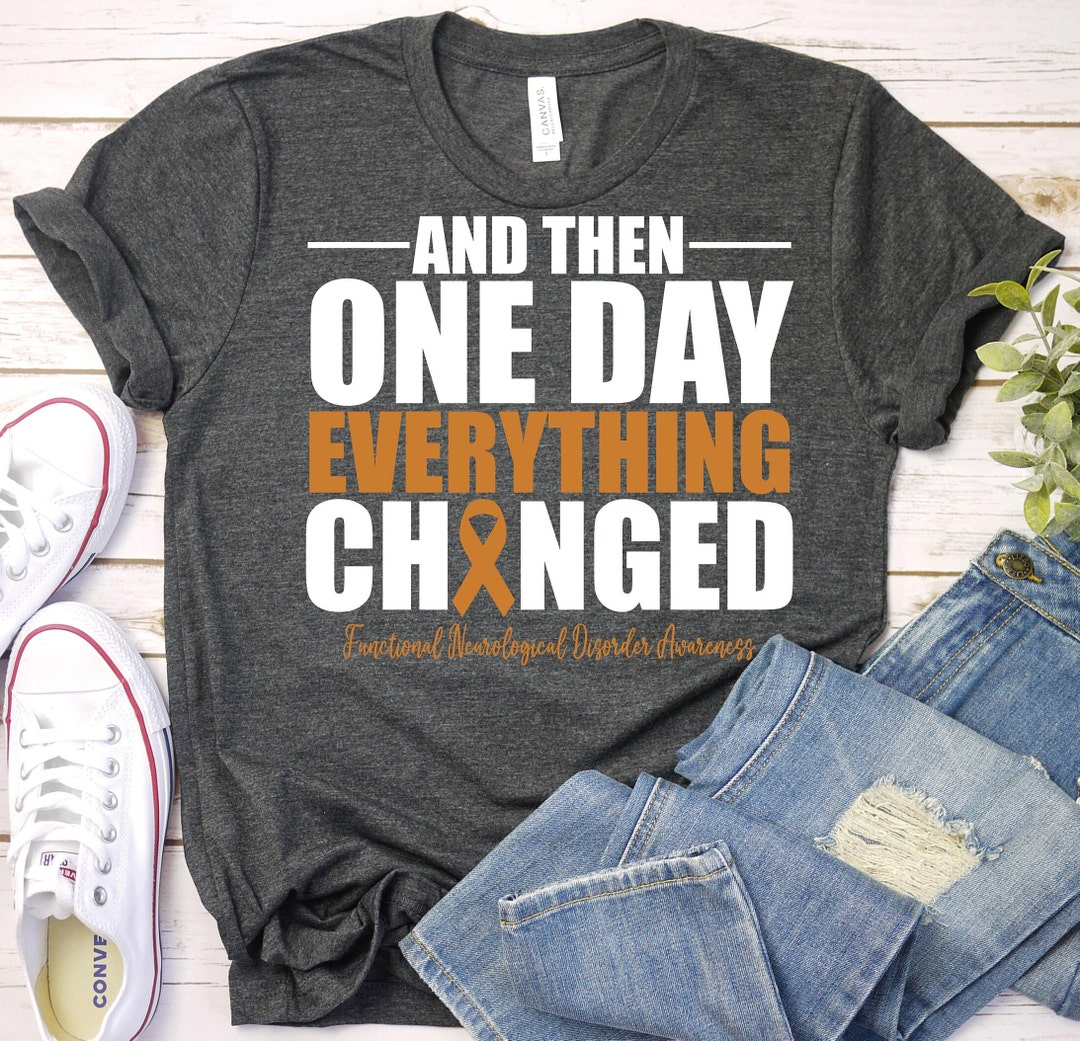 Functional Neurological Disorder Awareness Shirt,fnd Awareness Month ...