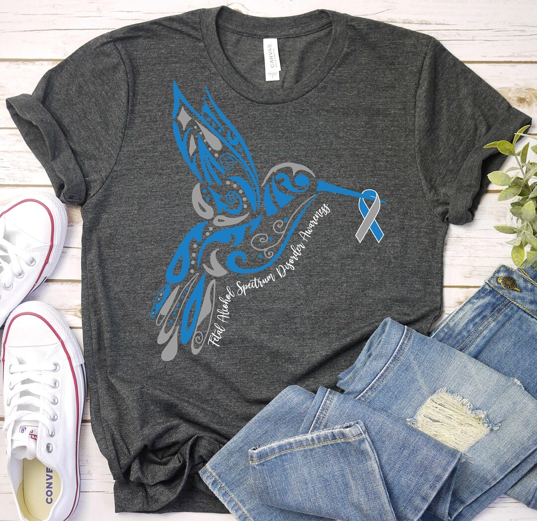Fetal Alcohol Spectrum Disorder Awareness Shirt,fasd Awareness Shirt ...
