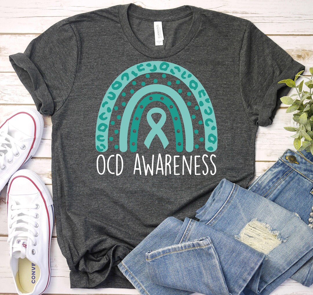 Obsessive Compulsive Disorder Awareness Shirt,ocd Warrior Shirt,ocd ...