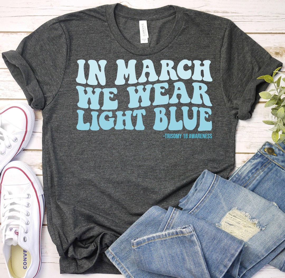 Trisomy 18 Awareness Shirt,down Syndrome Awareness Shirt,t18 Down ...