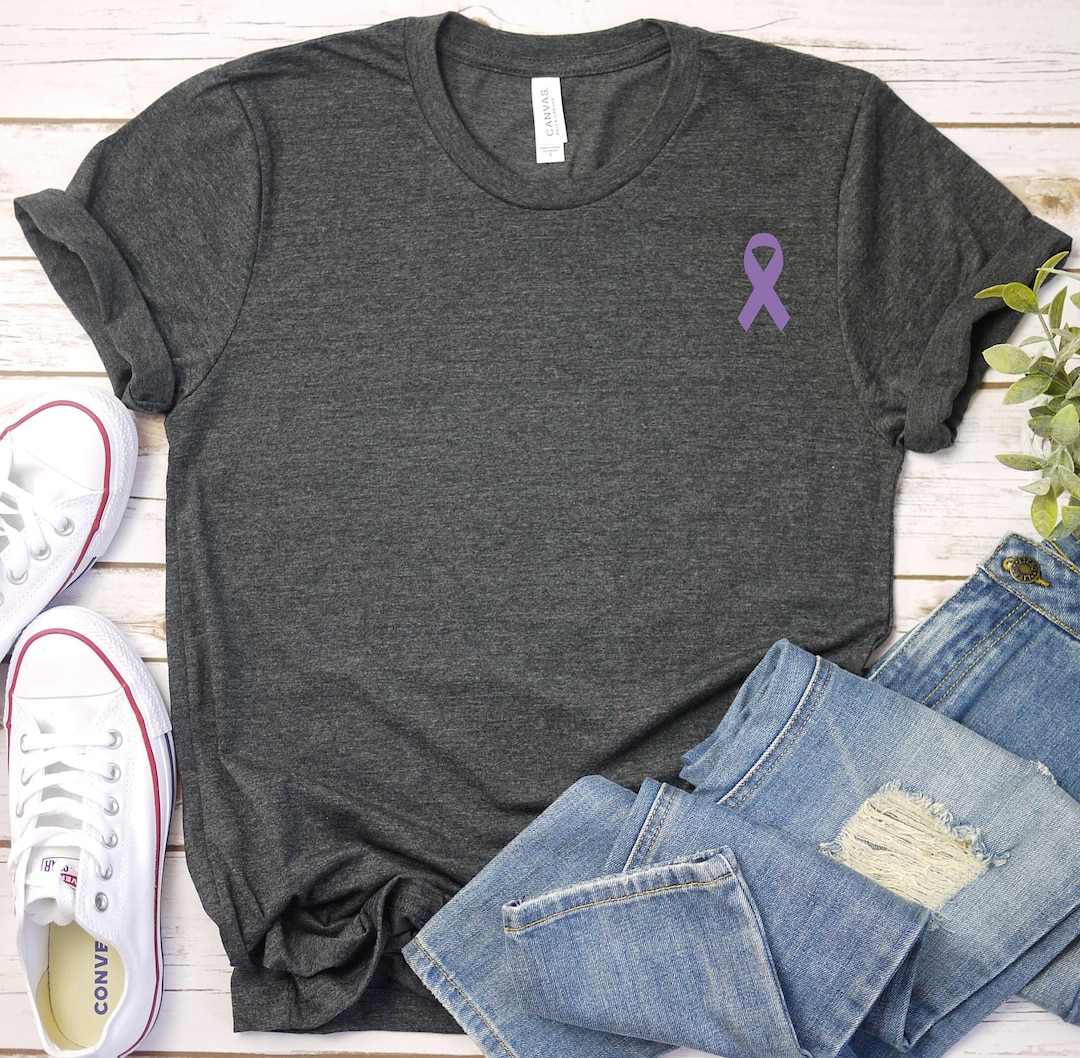 Overdose Awareness Shirt,overdose Purple Ribbon Shirt,overdose Survivor ...