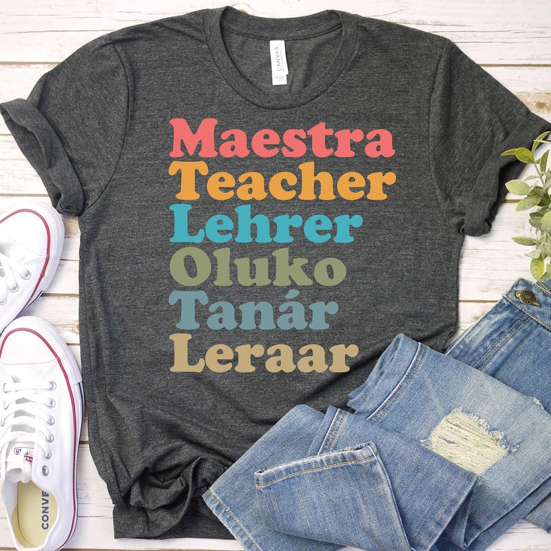 Teacher Shirt - Etsy