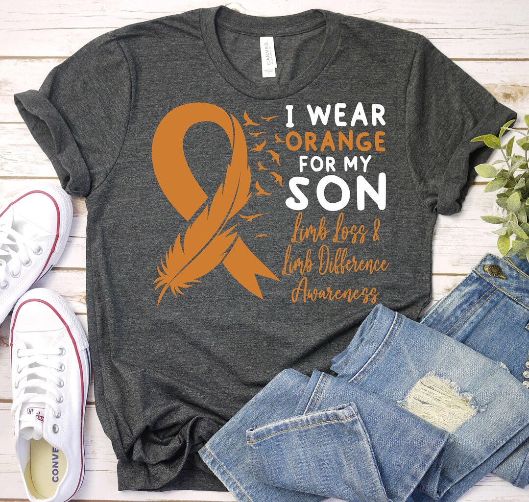 Limb Loss Awareness Shirt,limb Difference Support Shirt,limb Loss ...