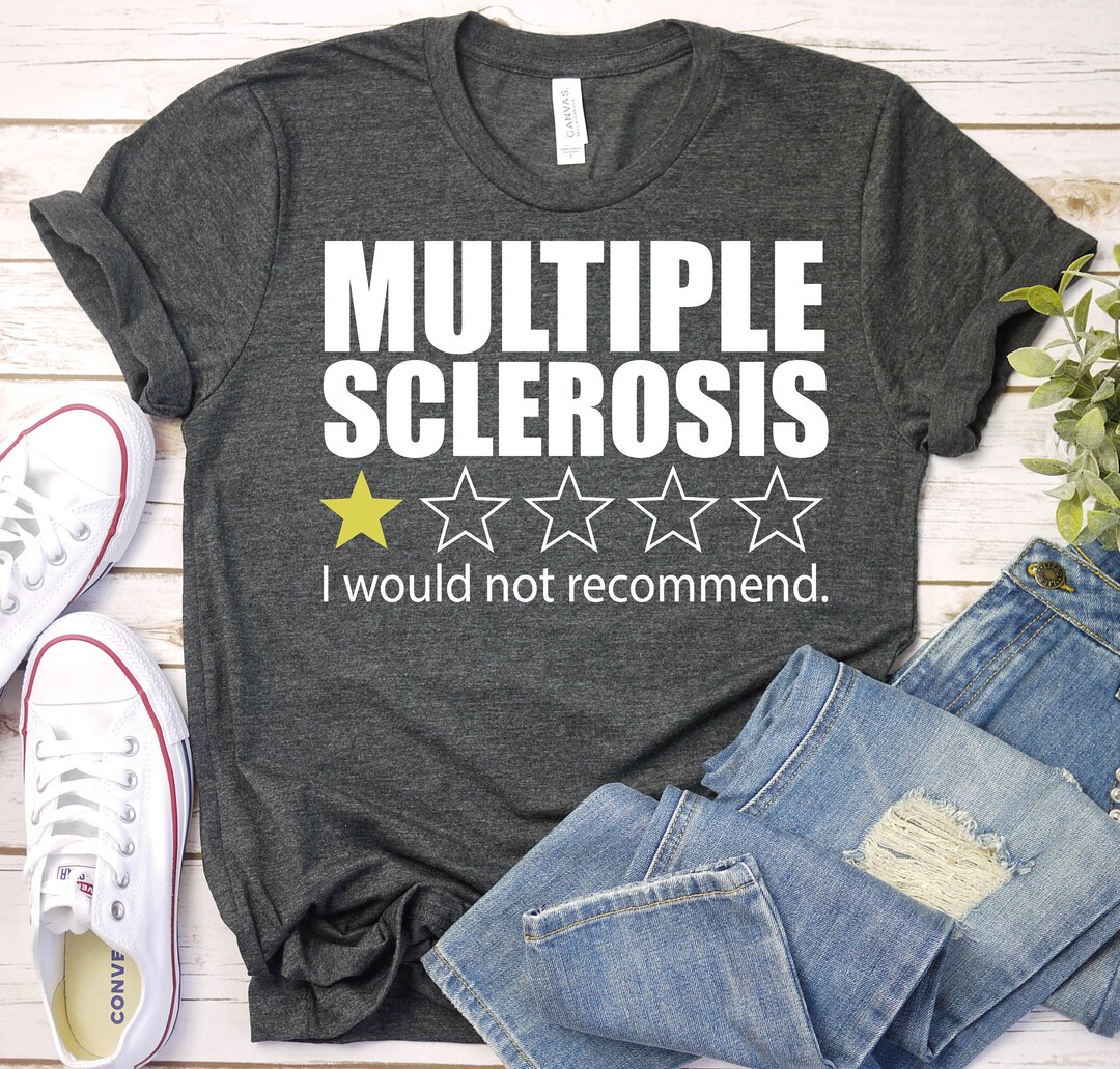 Multiple Sclerosis Awareness Month Shirt,funny Multiple Multiple ...
