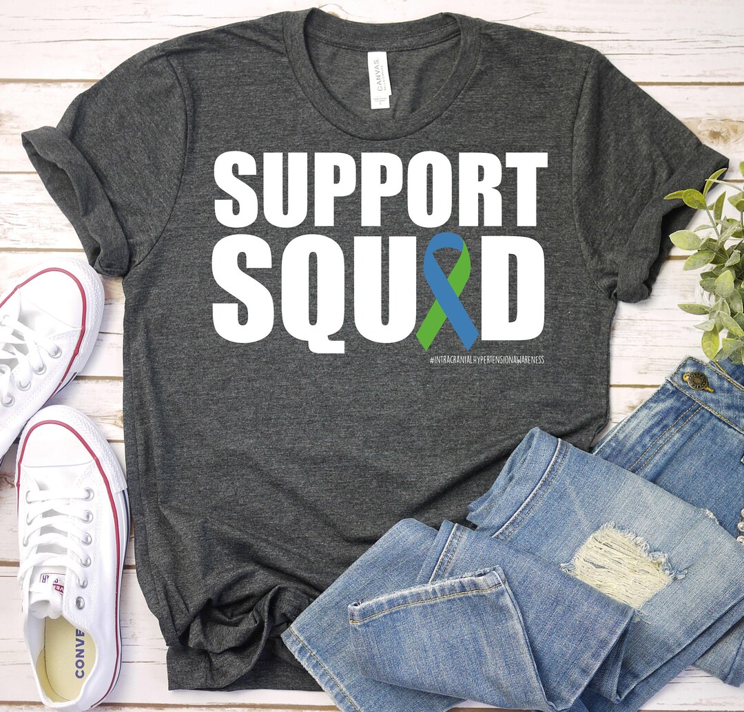 Intracranial Hypertension Awareness Shirt,iih Ribbon Shirt,iih Warrior ...