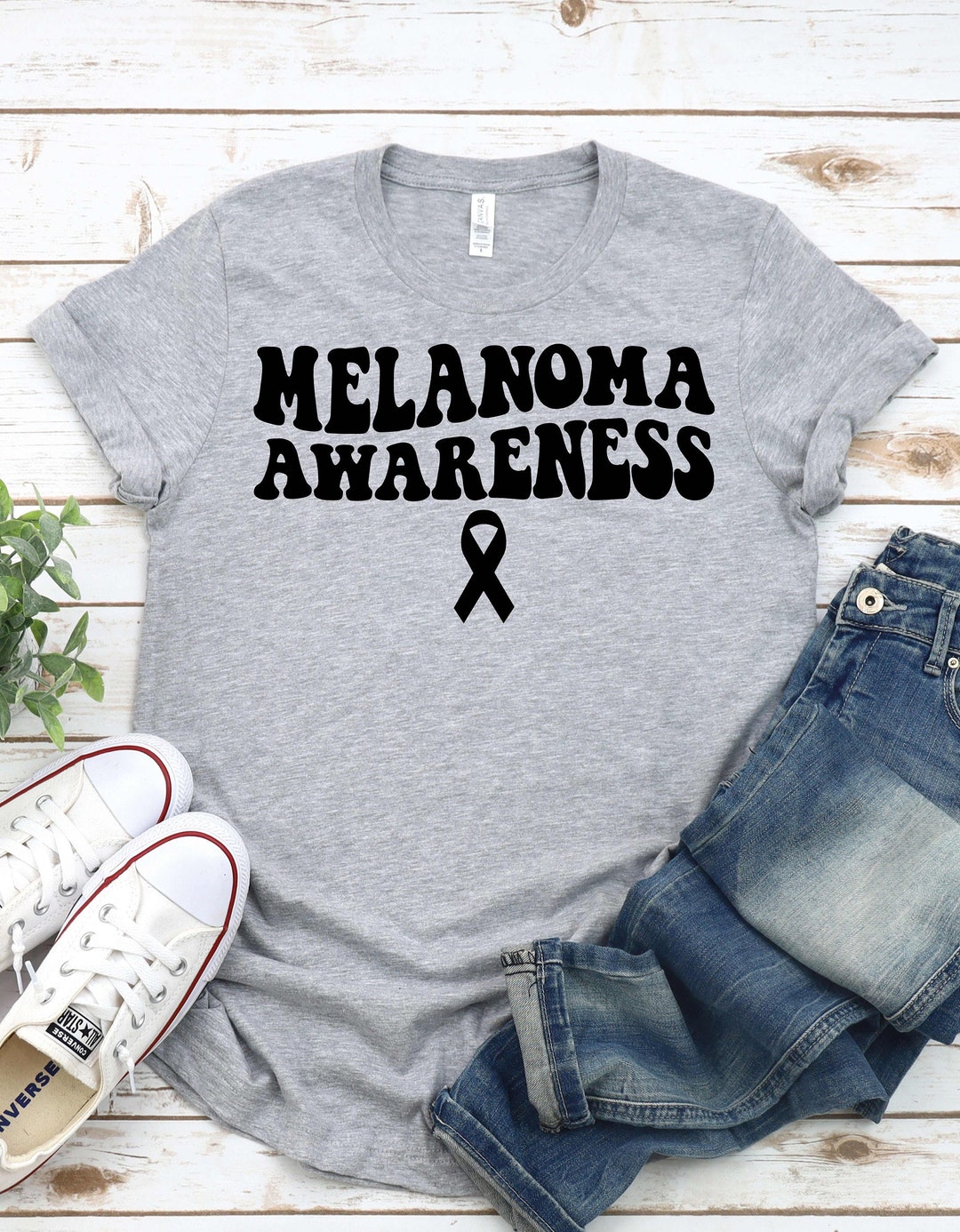Melanoma Cancer Awareness Shirt,skin Cancer Shirt,melanoma Skin Cancer ...