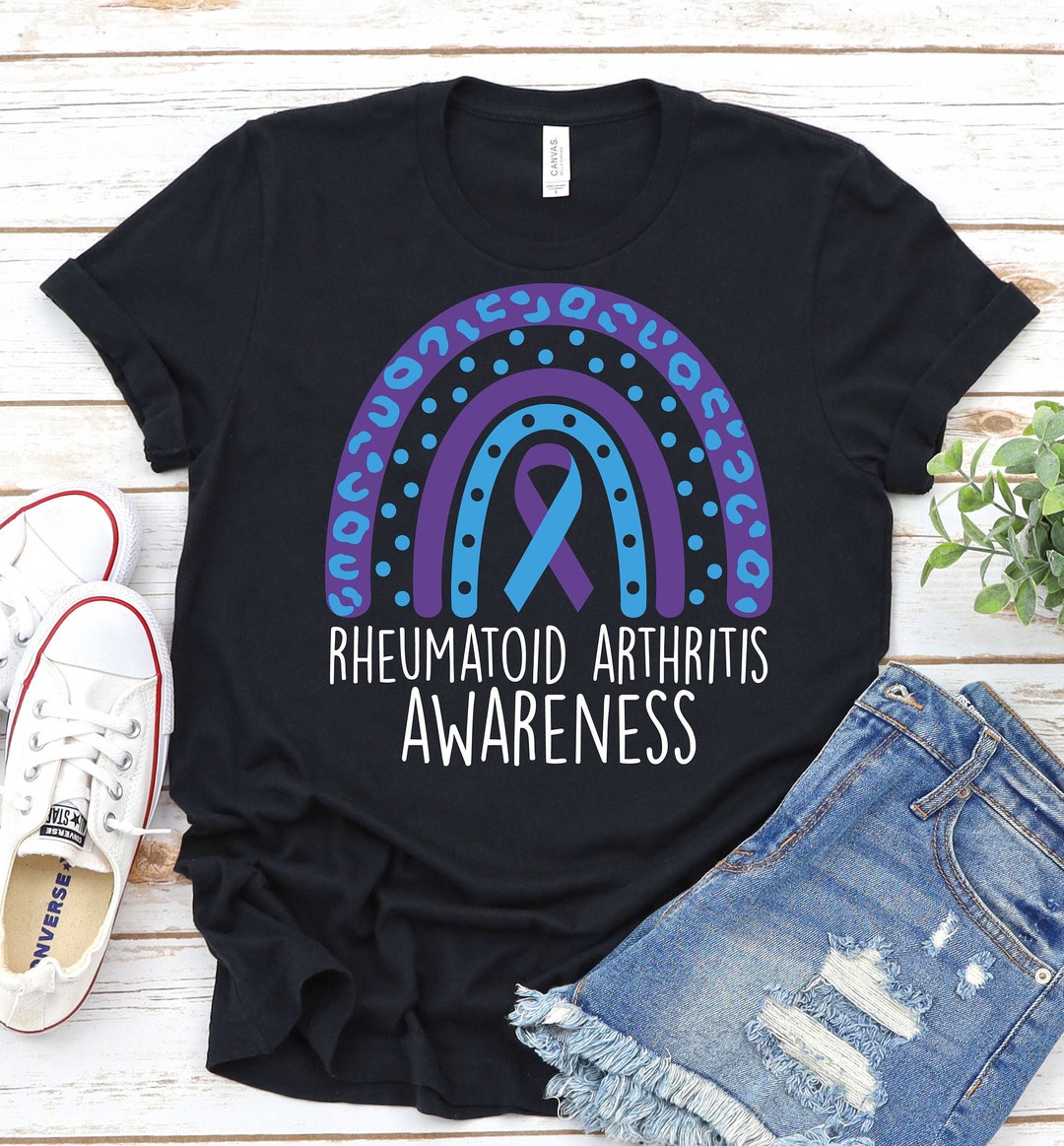 Rheumatoid Arthritis Awareness Shirt, Rheumatoid Arthritis Support ...