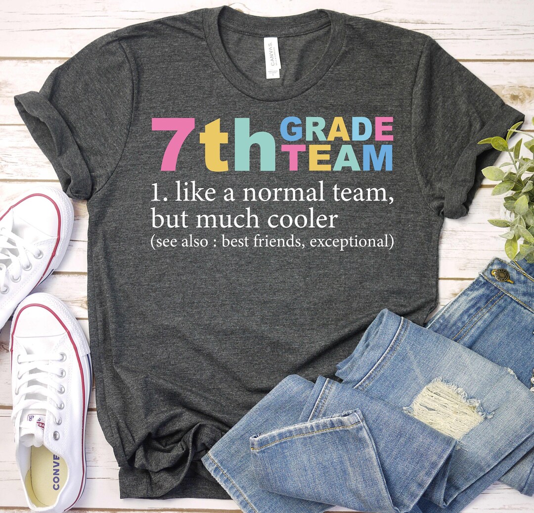 7th Grade Teacher Shirt,back to School Shirt,7th Grade Team,7th Grade ...