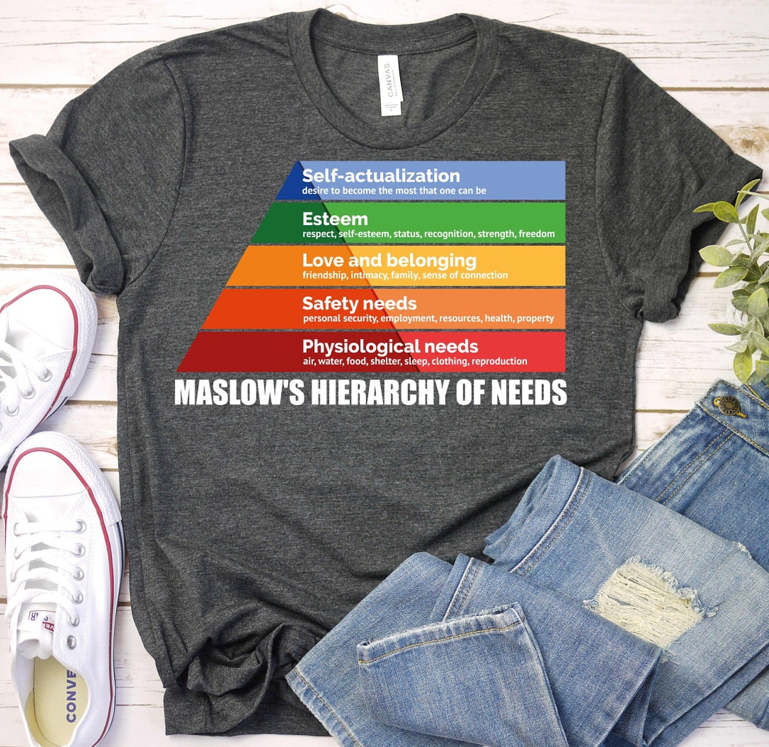 Maslow's Hierarchy of Needs-special Education Teacher Shirt,special ...