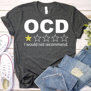 Obsessive Compulsive Disorder Awareness Shirt,ocd Warrior Shirt,ocd ...