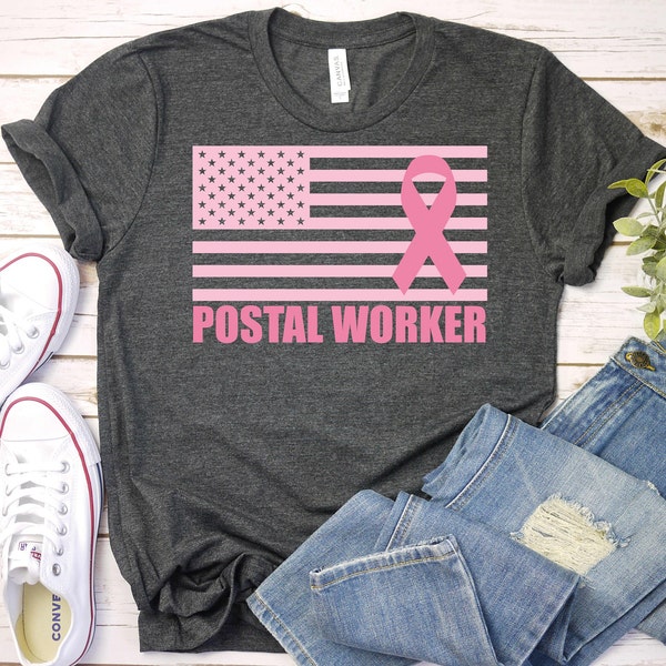Breast Cancer Usps Shirt - Etsy