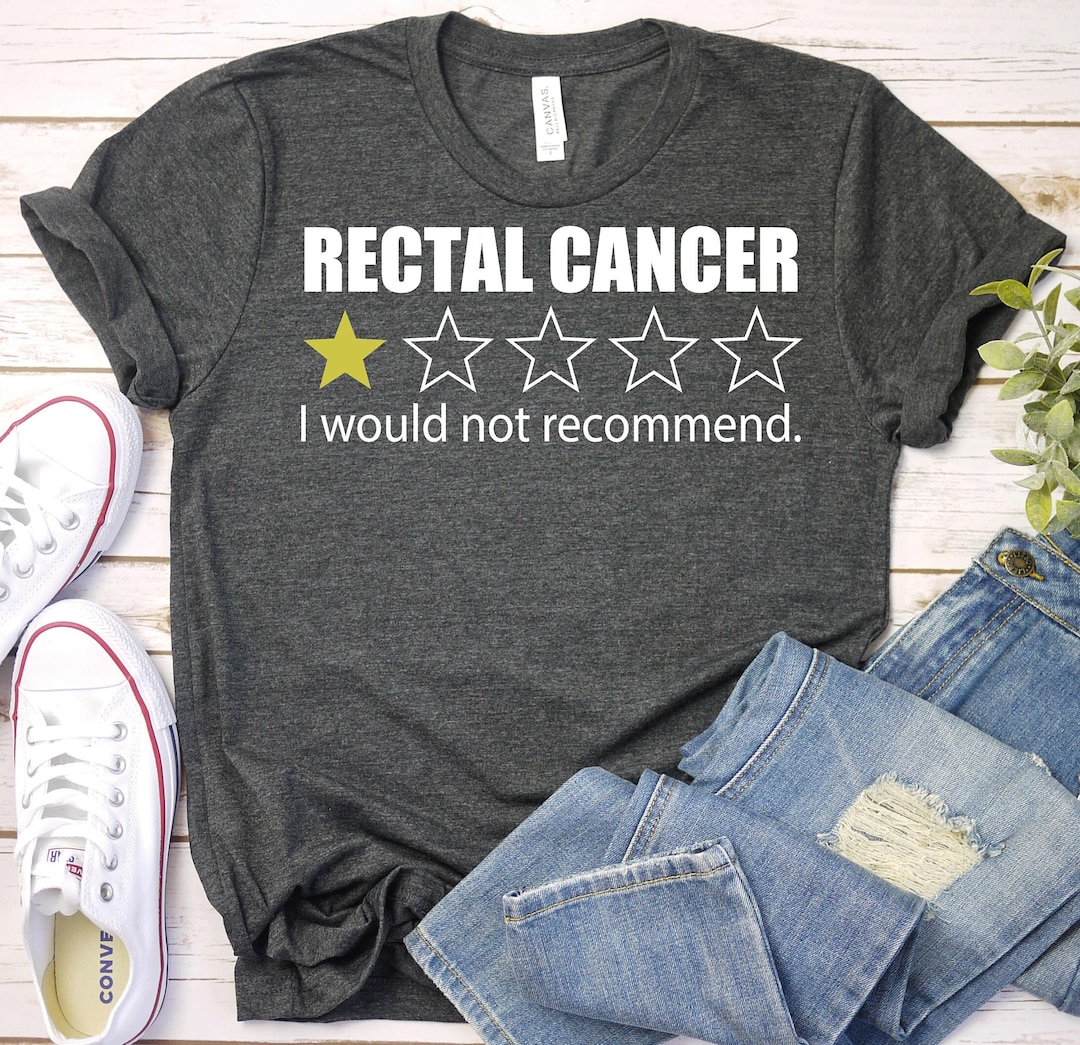 Rectal Cancer Awareness Shirt,rectal Cancer Month Shirt,rectal Cancer ...