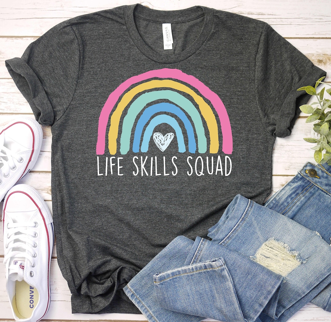 Life Skills Squad Shirt, School Life Skills Teacher Shirt, Teaching ...