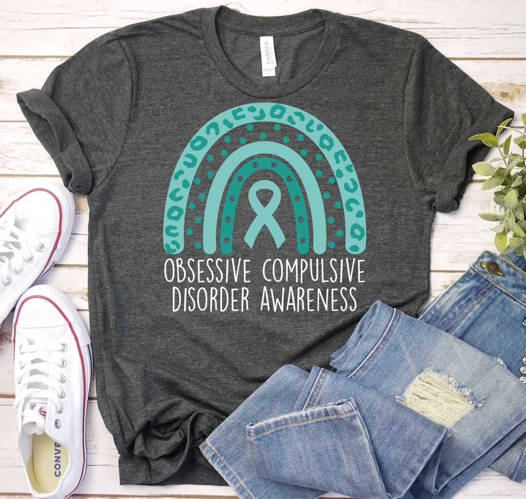 Obsessive Compulsive Disorder Awareness Shirt,ocd Warrior Shirt,ocd ...