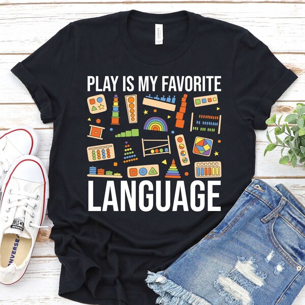 Play is My Favorite Language Shirt - Etsy