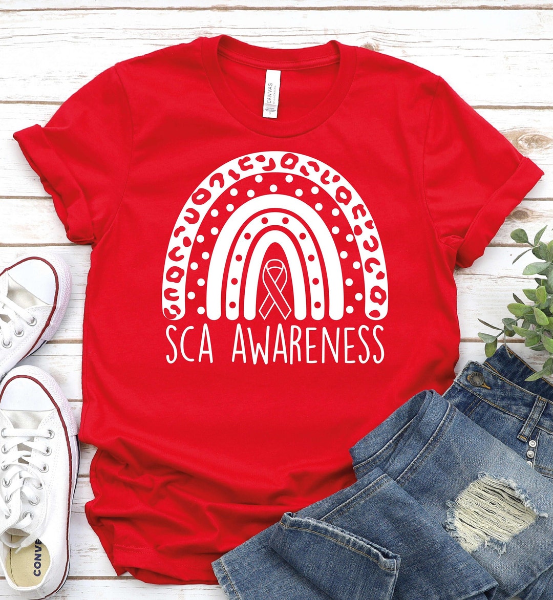 Sudden Cardiac Arrest Awareness Month Shirt,sca Awareness Shirt,heart ...