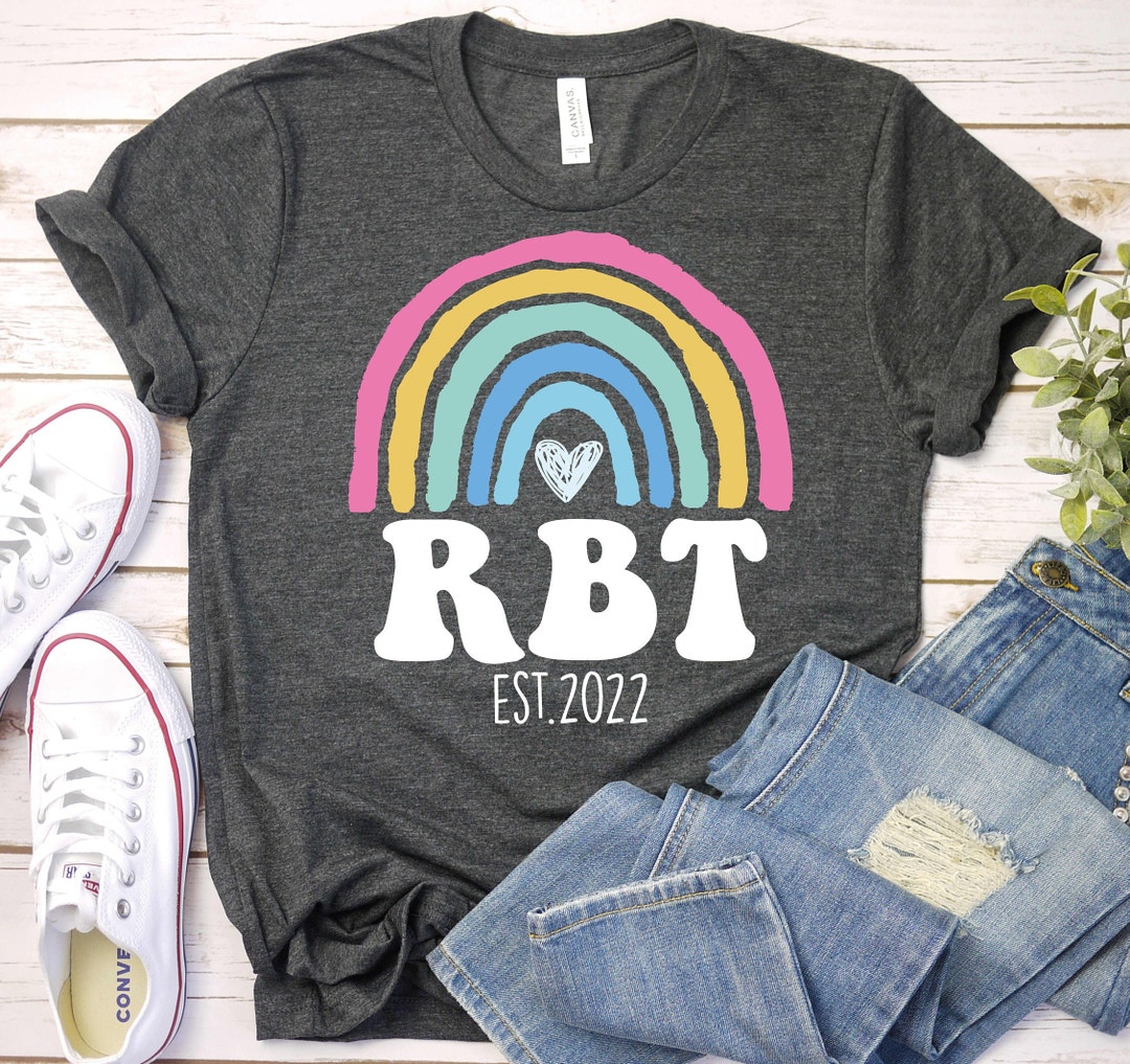 RBT Established Rainbow Shirt-aba Shirt,aba Therapist Shirt,behavior ...