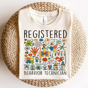 Registered Behavior Technician Shirt,rbt Behavior Tech T-shirt,aba ...