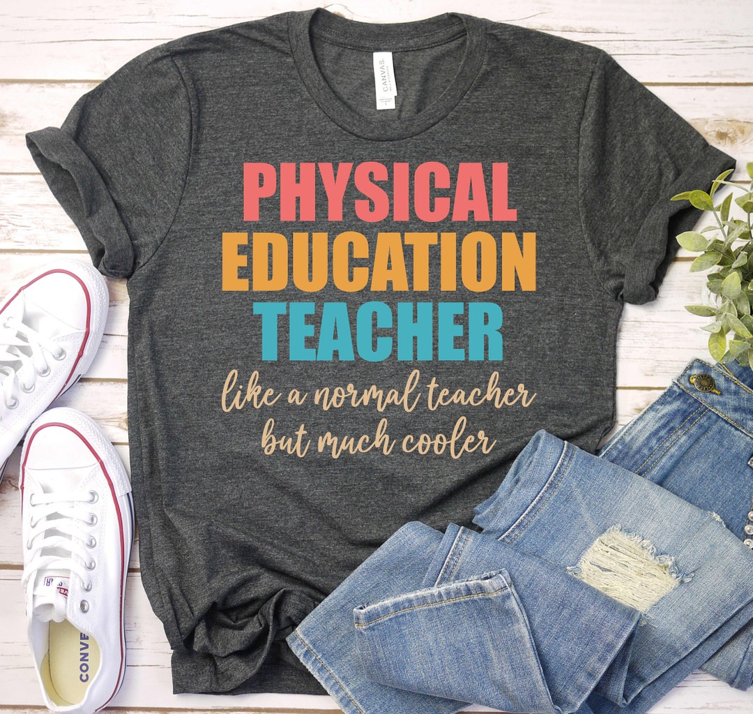 Retro PE Teacher Shirt, Coach Shirt, Physical Education Shirt,pe Shirt ...