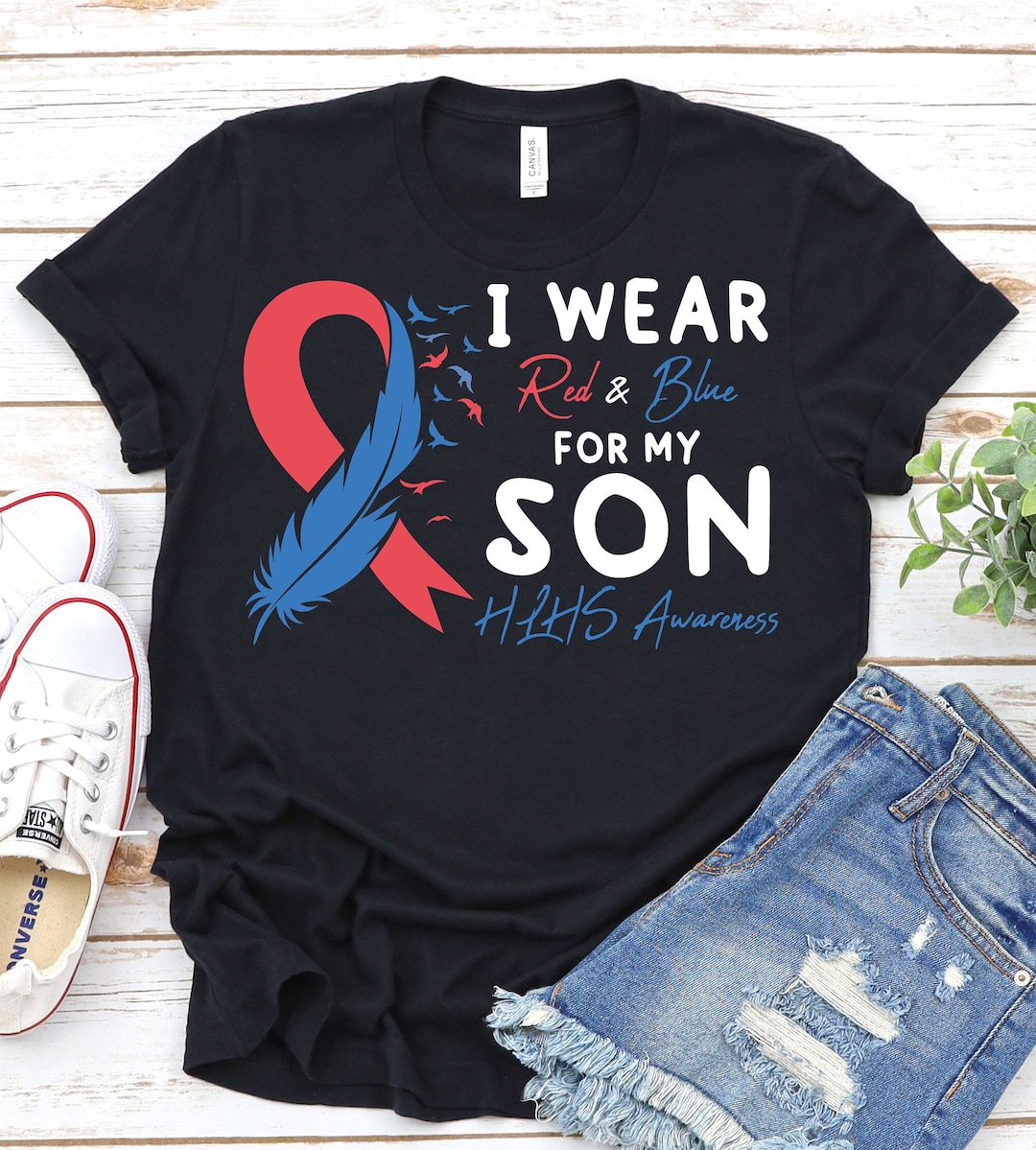 HLHS Awareness Shirt,hypoplastic Left Heart Syndrome Awareness Shirt ...