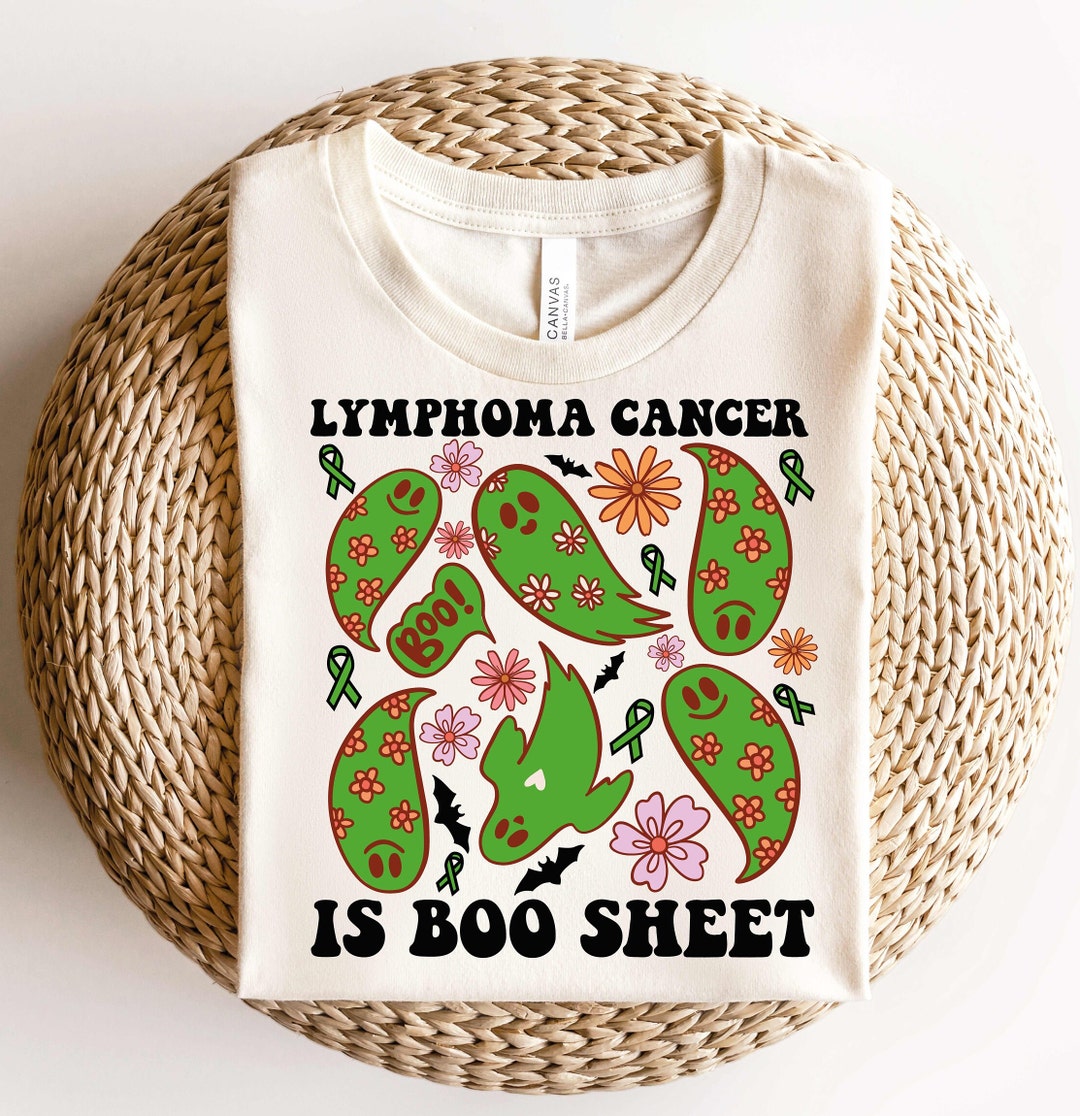 Lymphoma Cancer Awareness Shirt,lymphoma Cancer Halloween Shirt ...