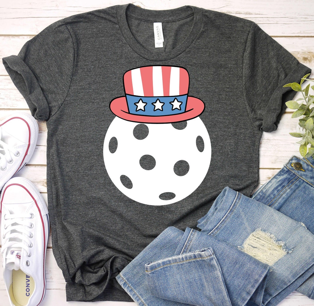 Pickleball US Flag American Patriotic Shirt,pickleball 4th of July ...