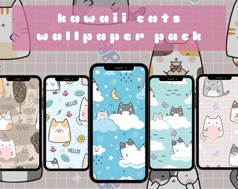 Cat Wallpaper Subtle - Etsy