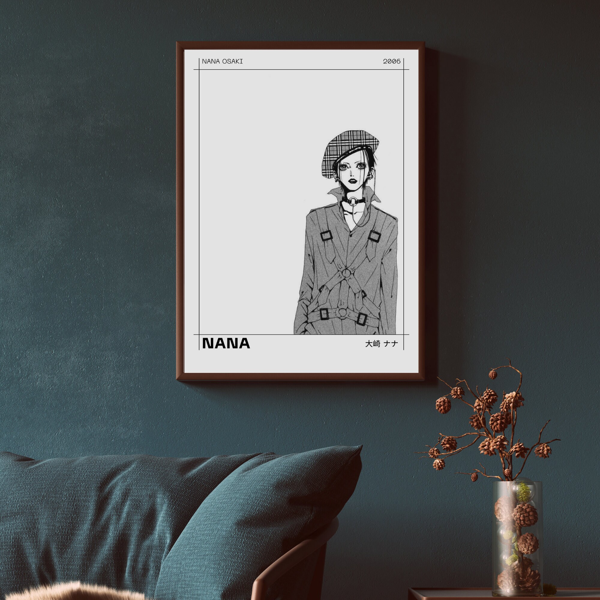 Anime Poster Nana, Nana Anime Art, Japanese Poster, Japanese Wall Art ...