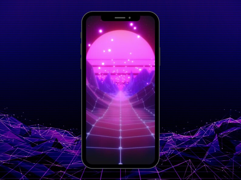 Vaporwave Wallpaper | Subtle Anime Digital Art, Japanese Anime BG ...