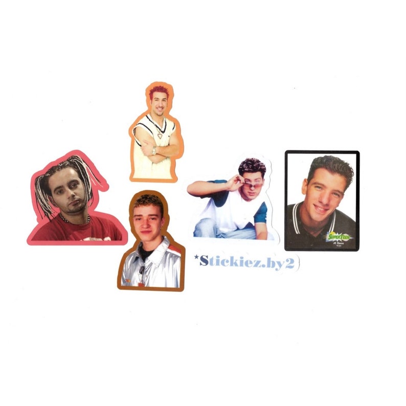 Nsync Stickers nsync Justin Timberlake Stickers Jc - Etsy