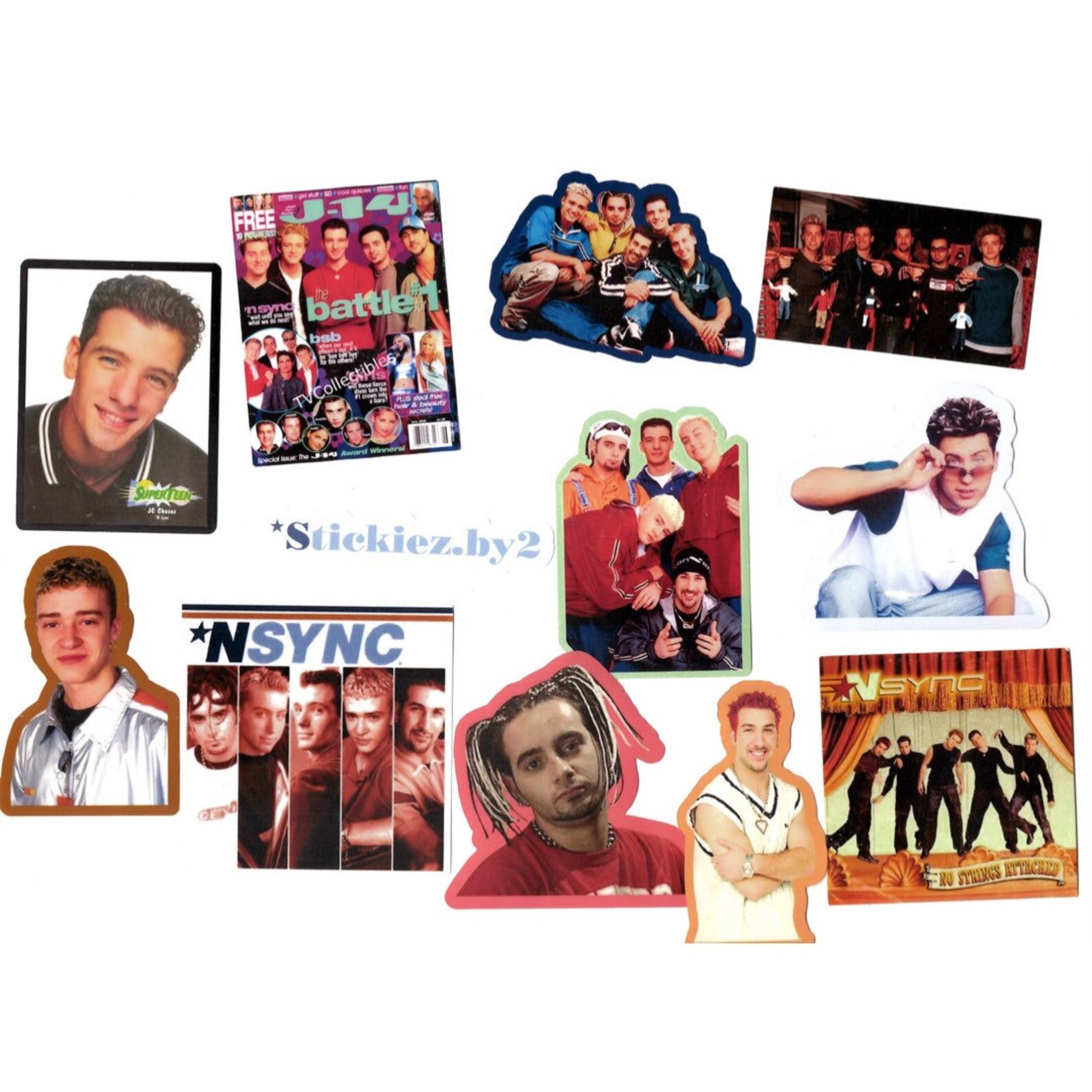 Nsync Stickers nsync Justin Timberlake Stickers Jc - Etsy