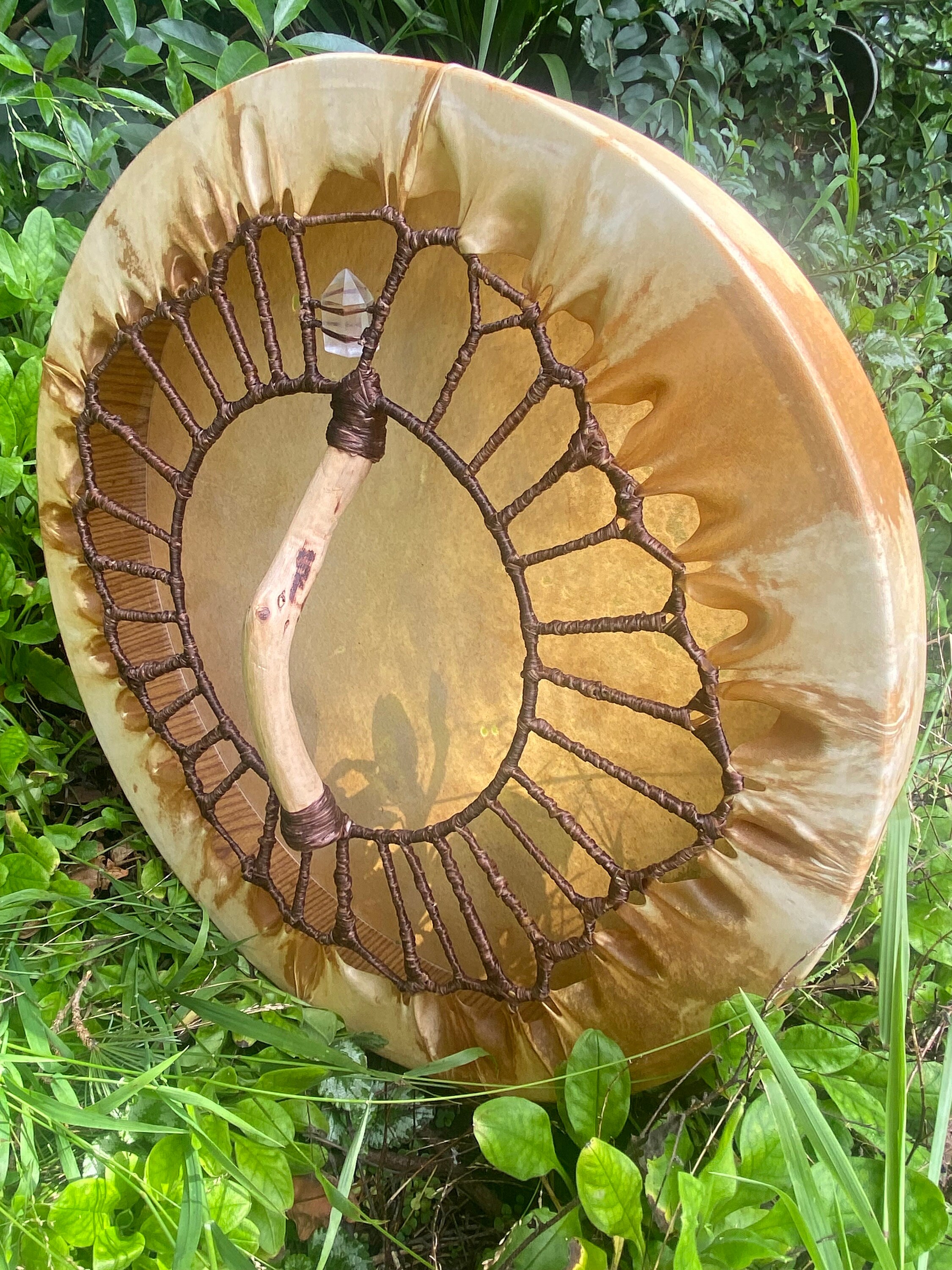 Solar Plexus Drum Chakra Hand Drum Shamanic Medicine Sound Healing - Etsy