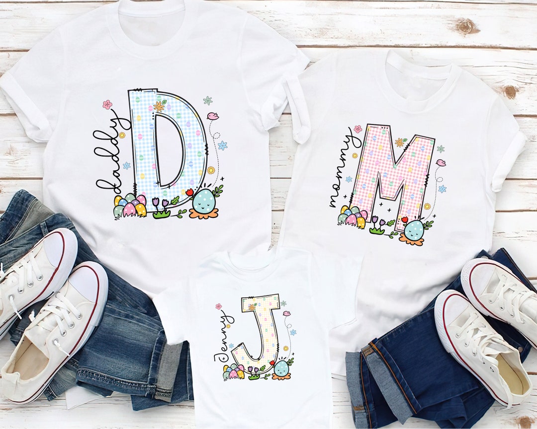 2024 Easter Custom Family Shirt, Personalized Easter Shirt, Egg Hunting ...