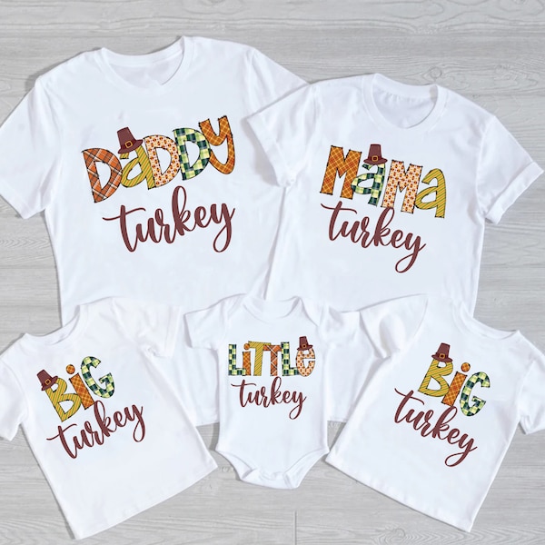 Family Thanksgiving Shirts - Etsy
