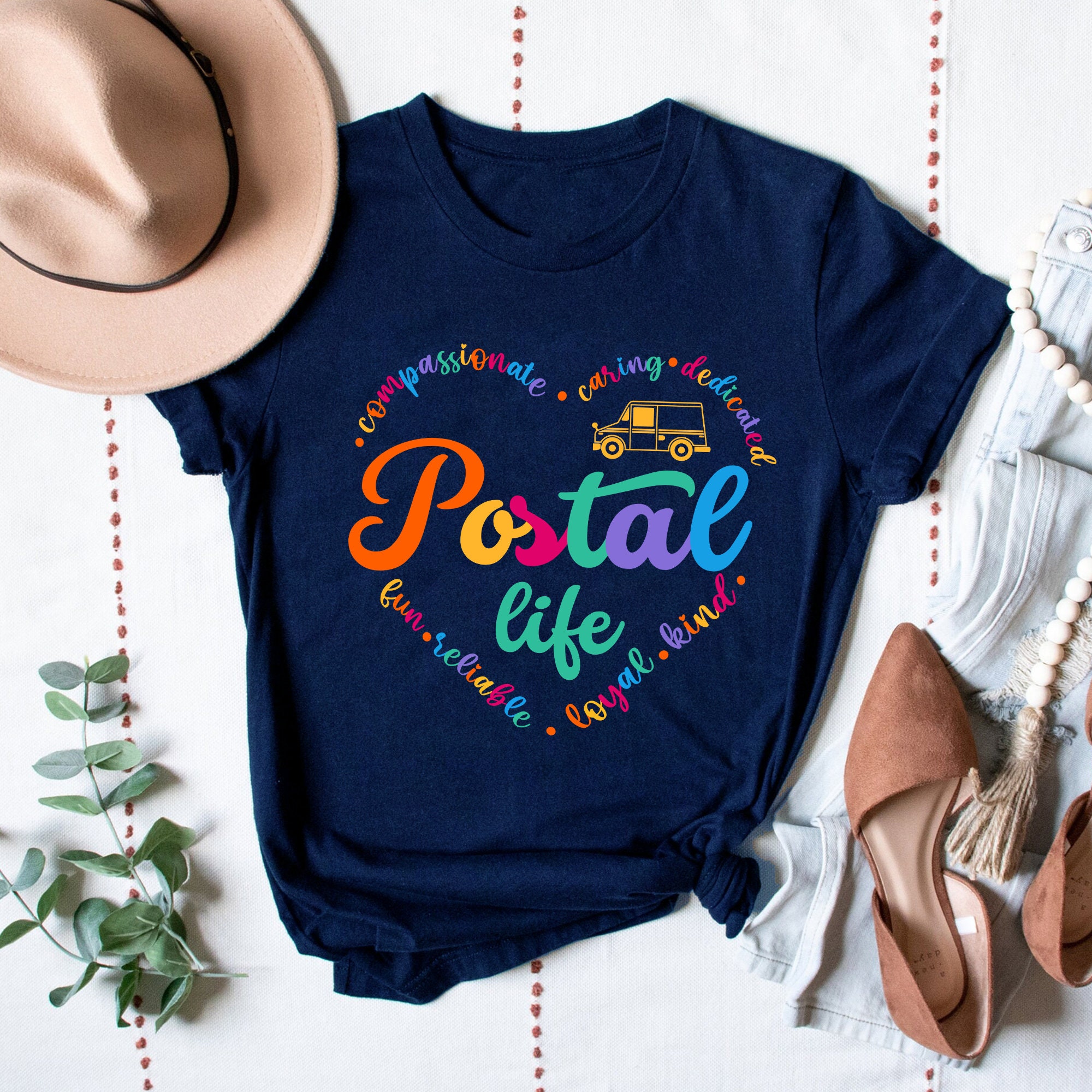Postal Life T-shirt, Funny Postal Worker Shirt, Mail Carrier Shirt ...