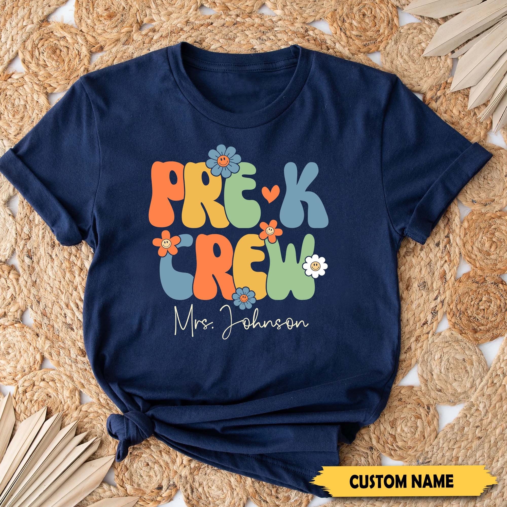 Pre-k Teacher Shirt Custom Pre-k Shirt for Teacher T Shirt - Etsy
