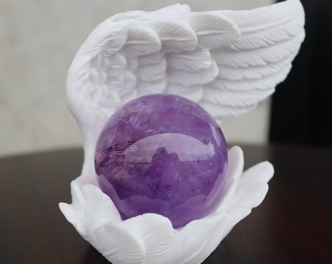 Fairy Crystal Sphere Stand | Double Sphere Stand | Sphere Holder ...