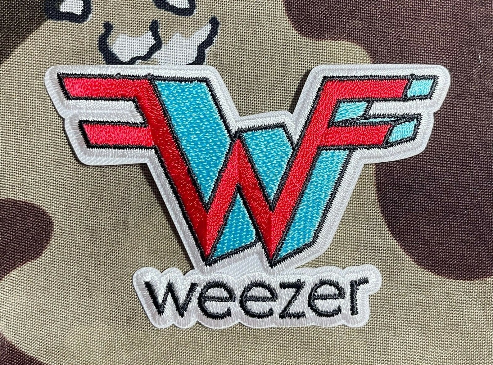 Weezer Official Logo Embroidered Patch W018P - Etsy