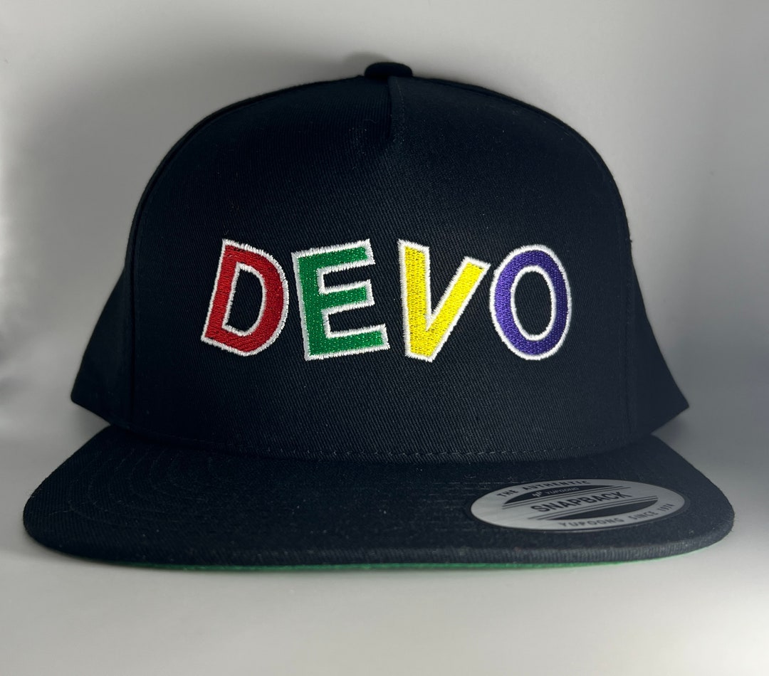 Devo Logo Embroidered Baseball Hat Cap - Etsy