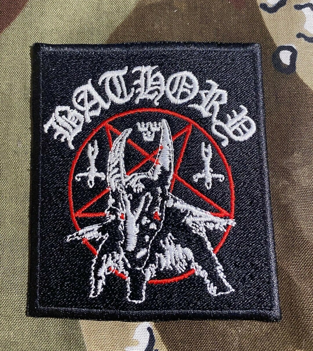 Bathory Embroidered Patch B061P - Etsy