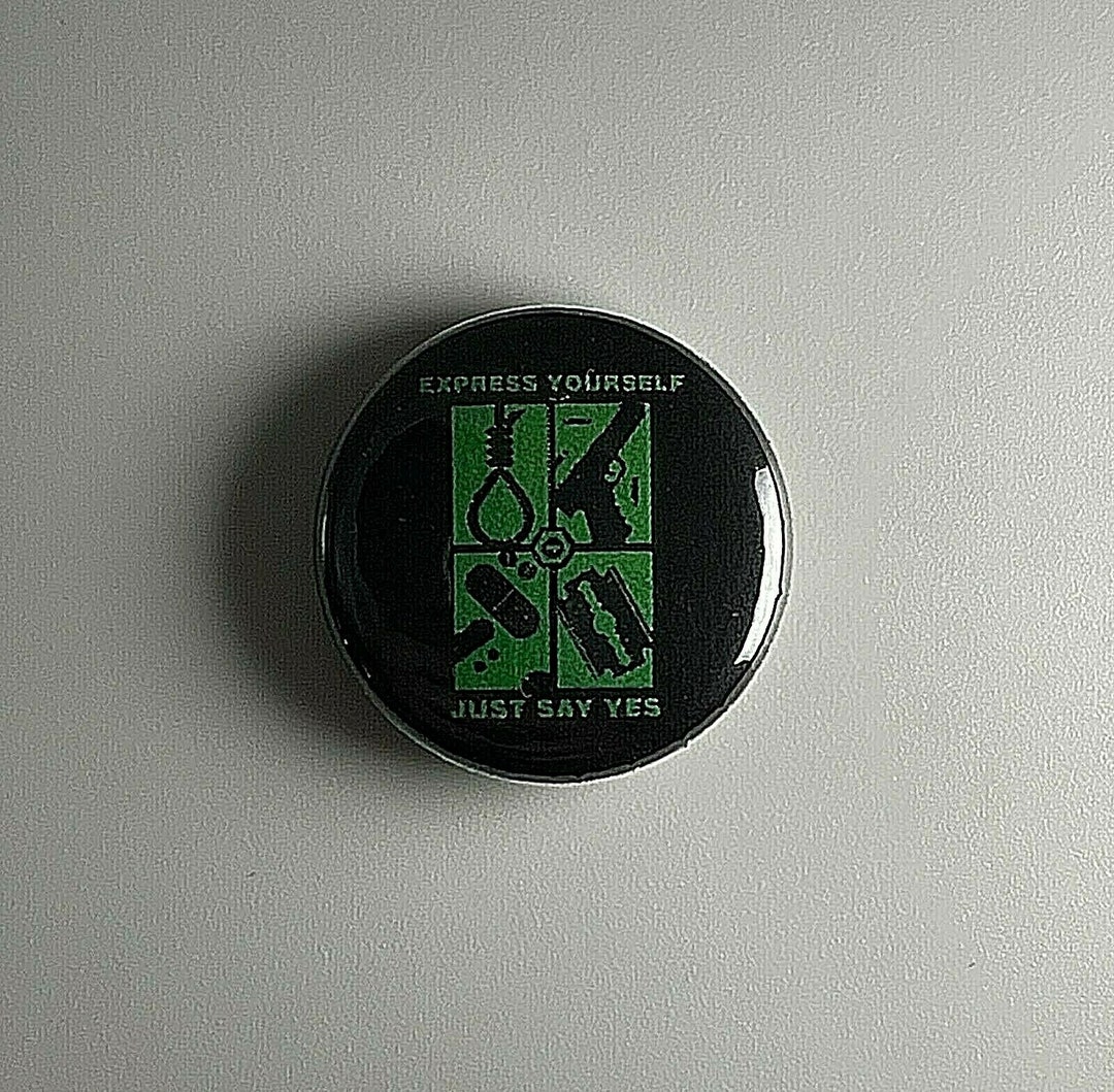 Type O Negative official Express Yourself 1 Button T006B Pin Badge - Etsy