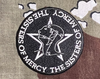 Sisters of Mercy Patch - Etsy UK