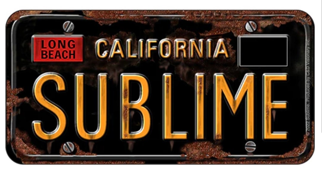 Sublime Long Beach California Official Sticker S026S - Etsy