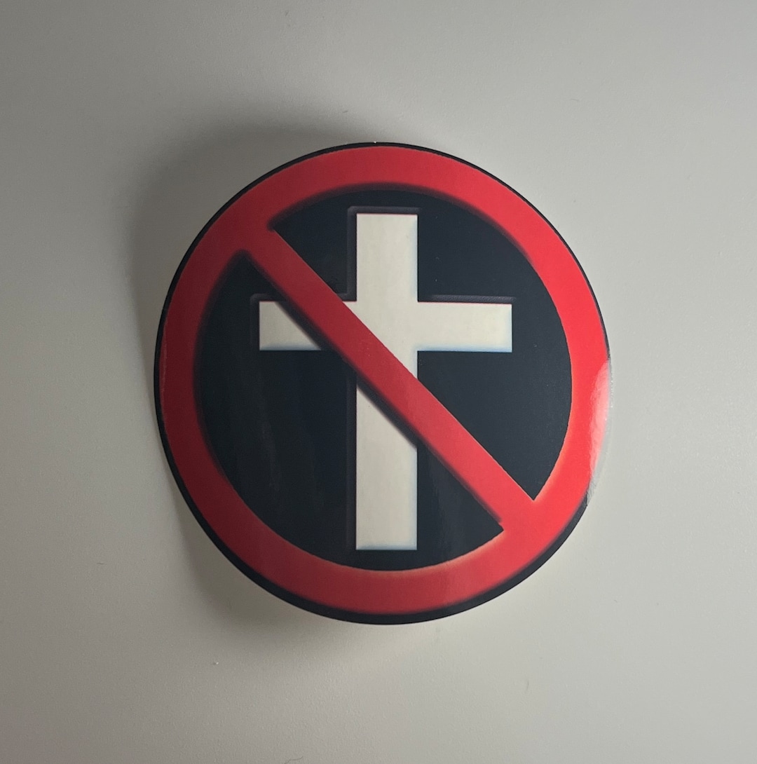 Bad Religion No Crosses Sticker - Etsy