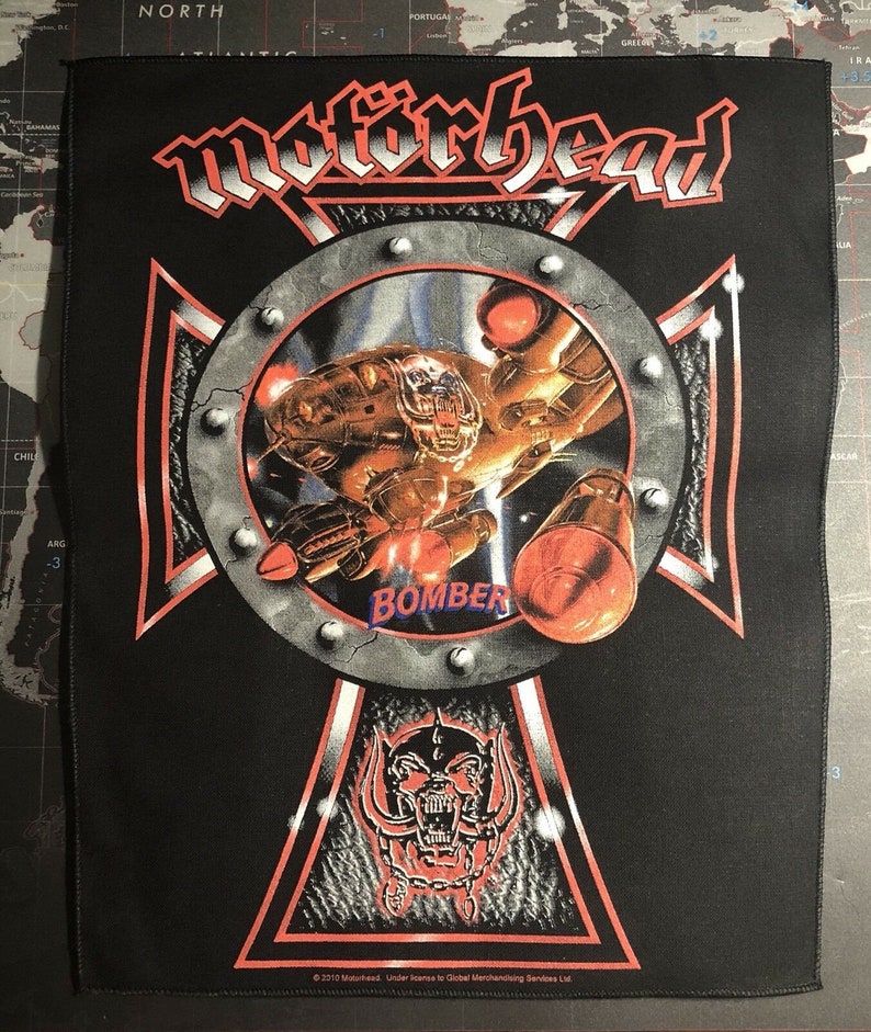 Motorhead Bomber Back Patch M013P - Etsy