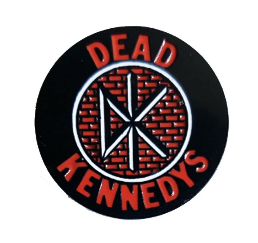 Dead Kennedys Logo Enamel Lapel Pin D009PC - Etsy