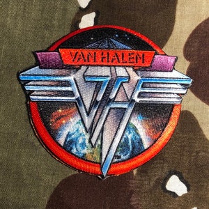 Van Halen Space Shield Embroidered Woven Patch V009P - Etsy
