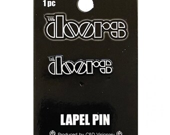 Vintage THE DOORS Logo Lapel Pin, Enamel Pin, Pin Back, Hat Pin, the ...